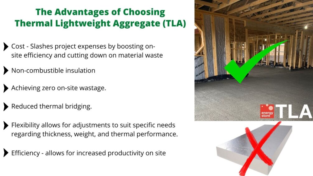 TLA Pumped Insulation Flow Screed